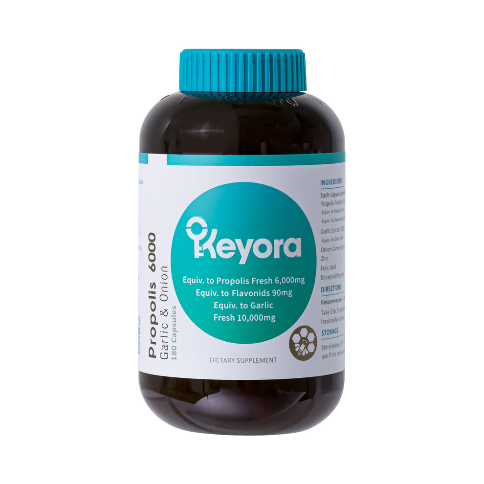 Keyora Propolis 6000 Garlic & Onion 180s – Nature's Nutrition
